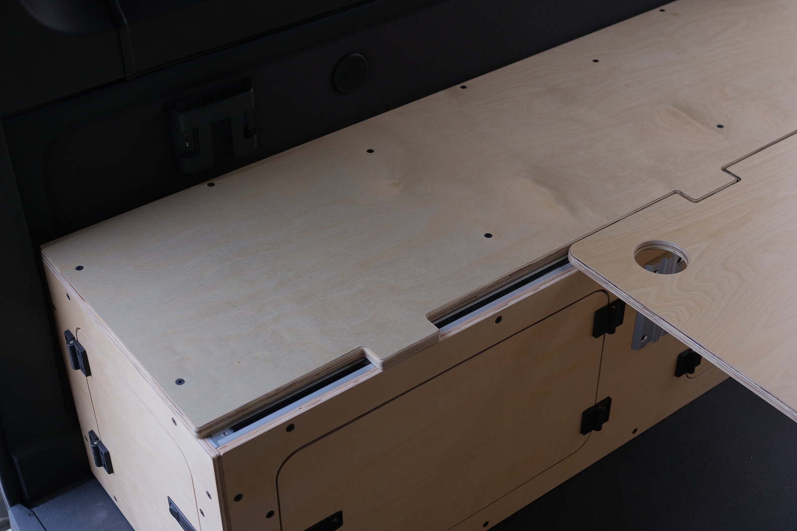 Sprinter Bed System Storage Box With One Removable Table - Etsy