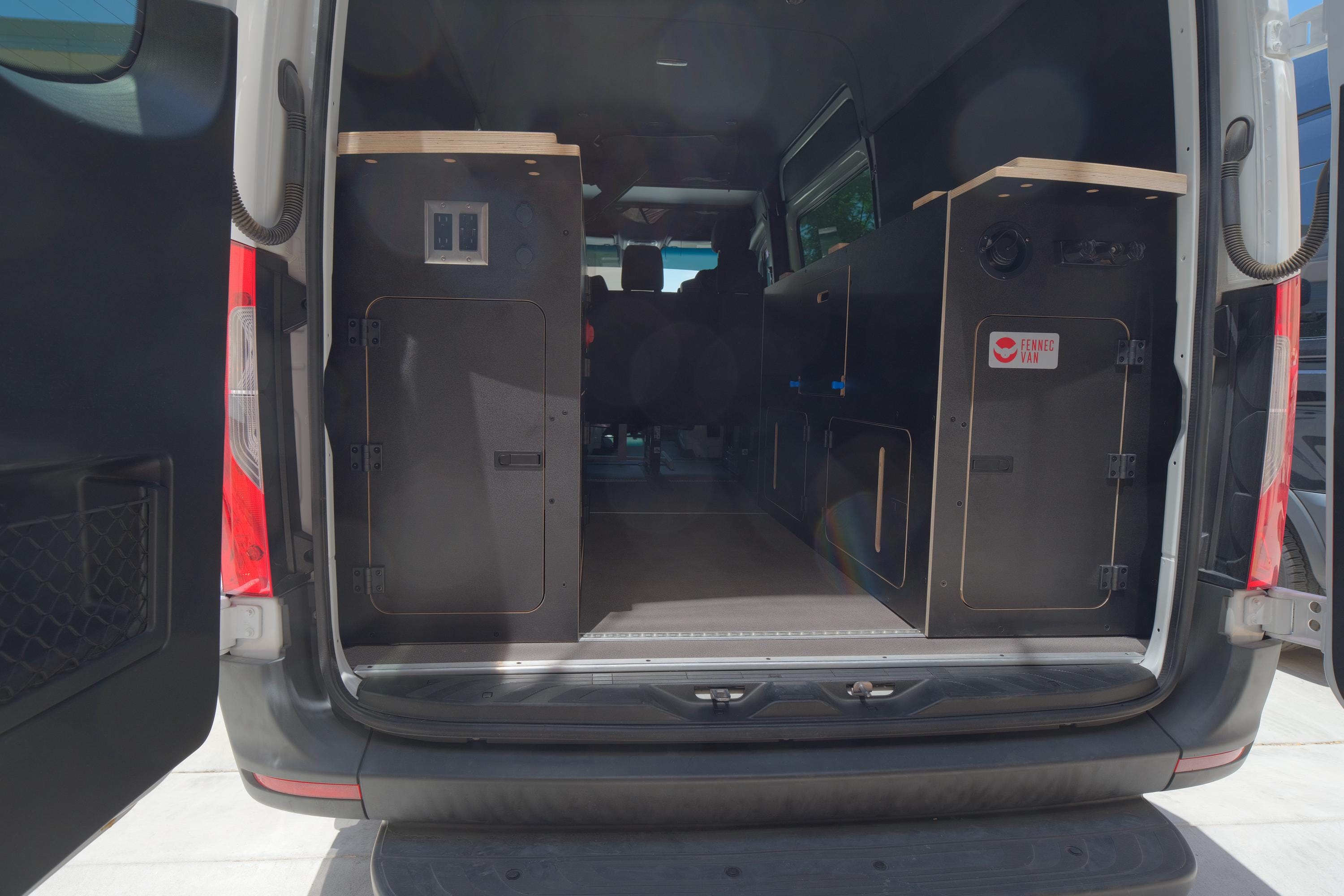 Sprinter Vans Bed and Wheel Well Cabinets - Etsy