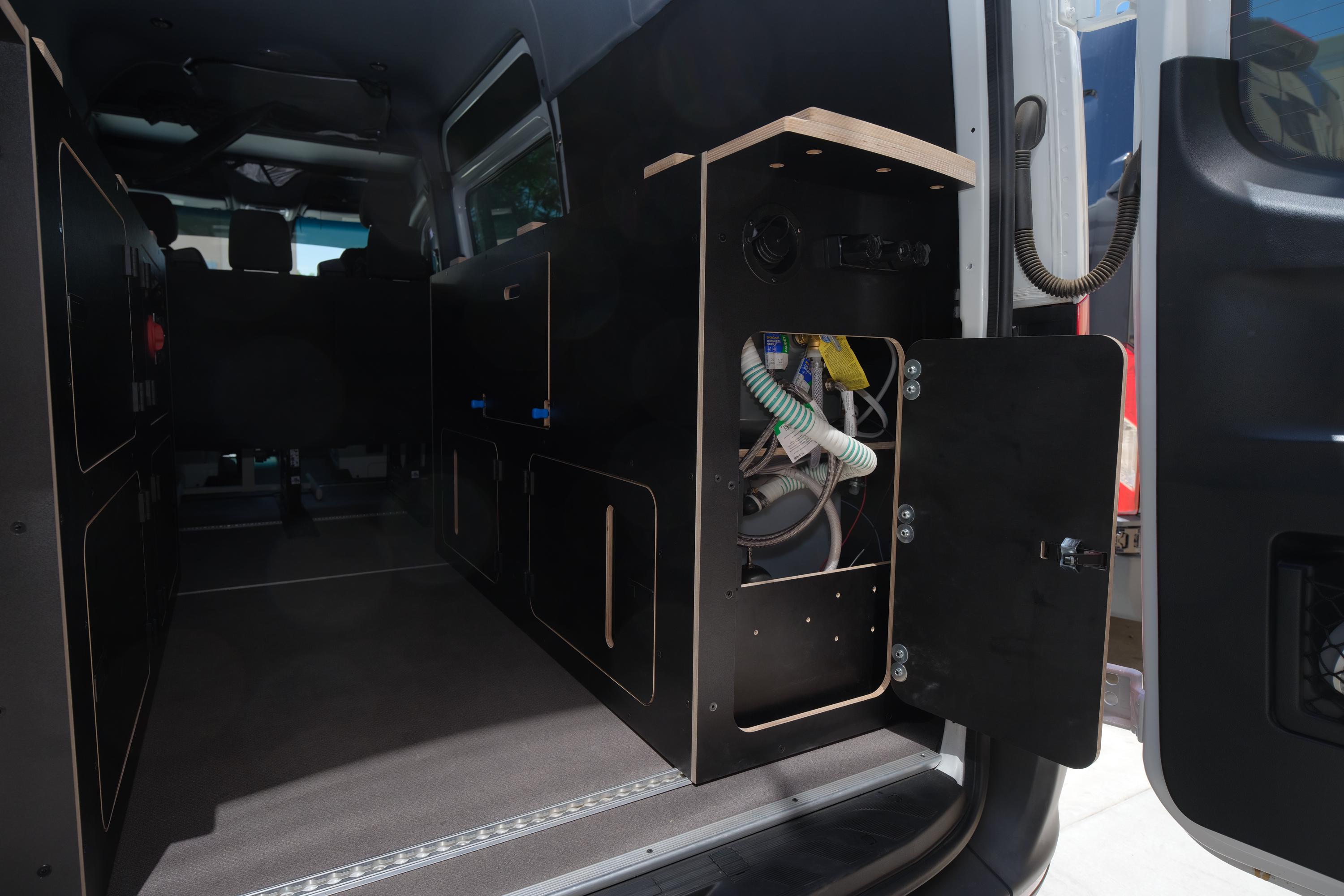 Sprinter Vans Bed and Wheel Well Cabinets - Etsy
