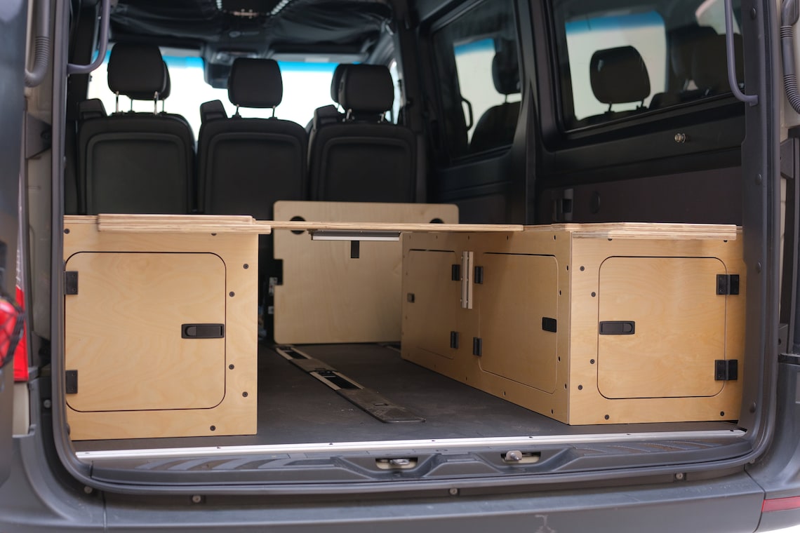 Sprinter Bed System Storage Box With One Removable Table - Etsy