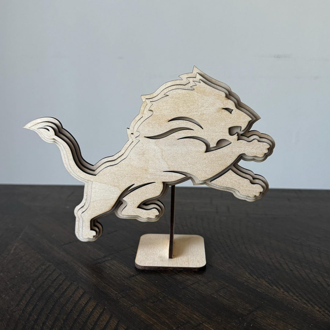 Lions Desk Decor - Etsy