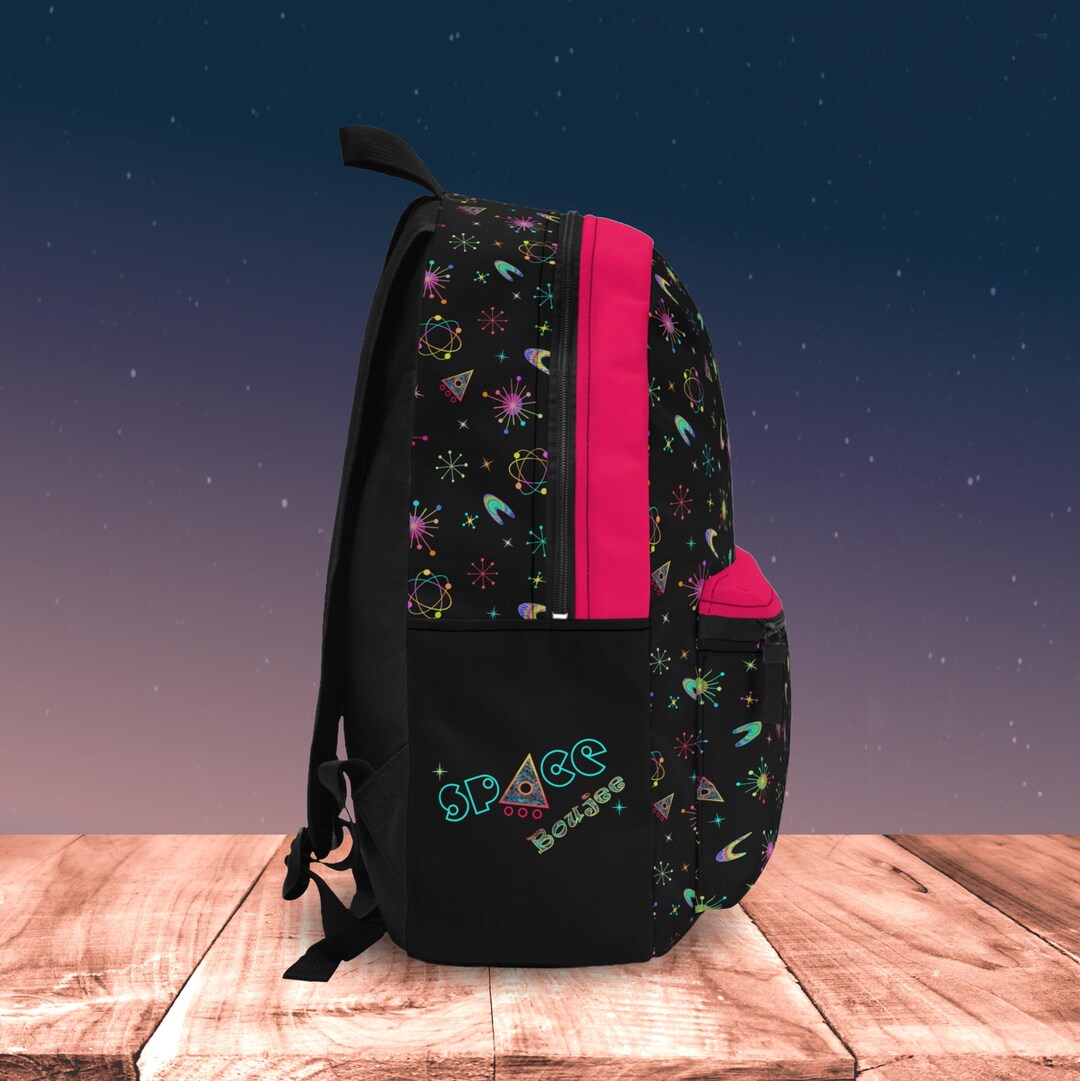 Space Boujee Backpack - Mid Century Modern, Geek Chic Bag, UFO UAP ...