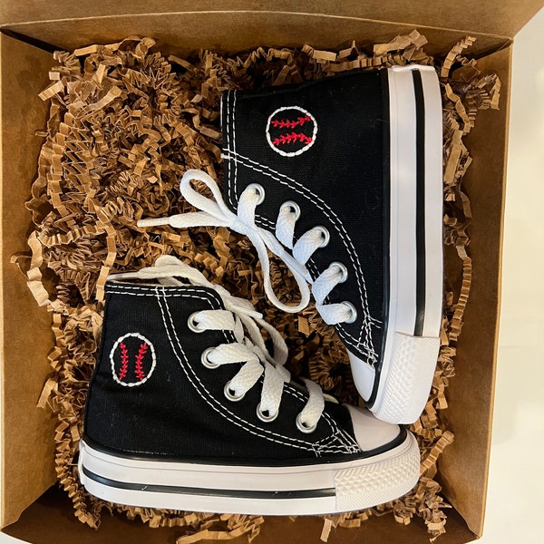 Baseball Converse - Etsy
