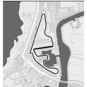 F1 Circuit Poster Abu Dhabi - Digital File, Abu Dhabi GP Formule 1 ...