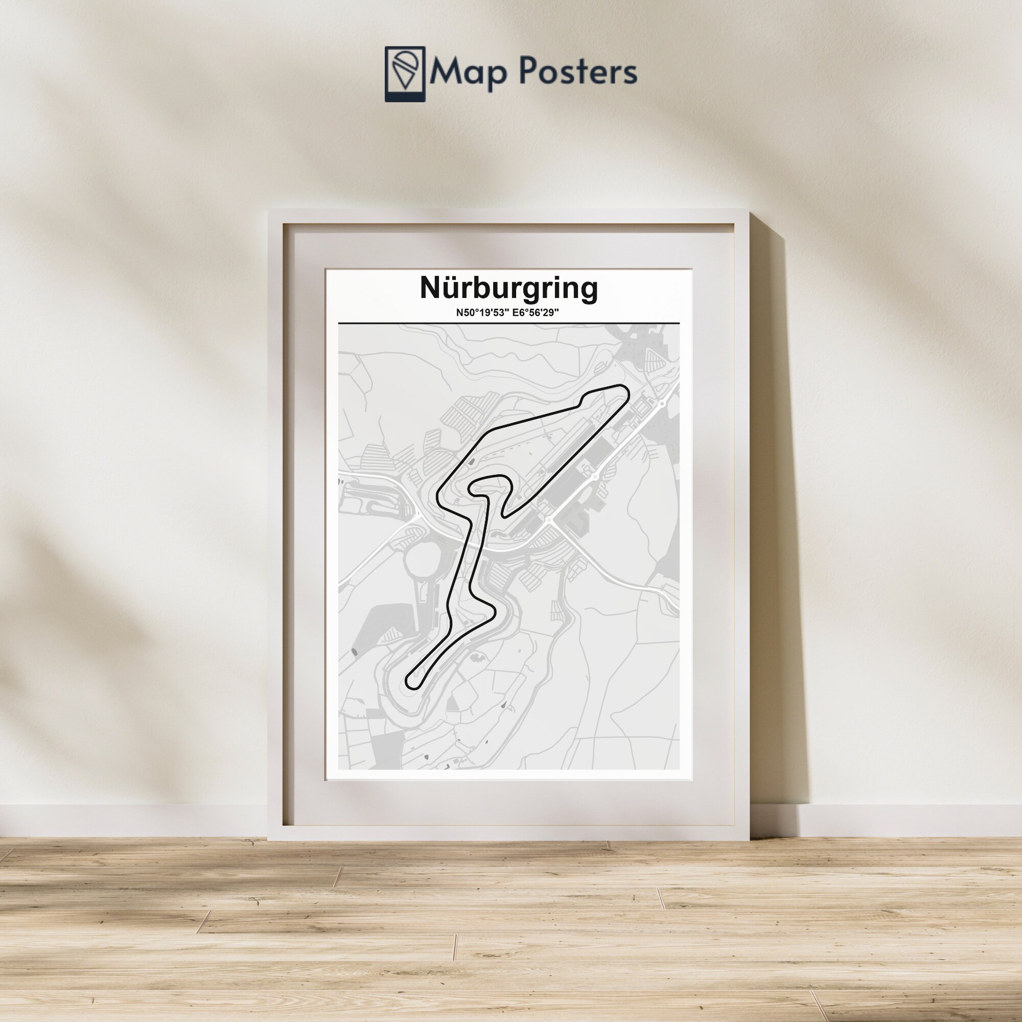 F1 Circuit Poster Germany - Digital File, Australian GP Formule 1 ...
