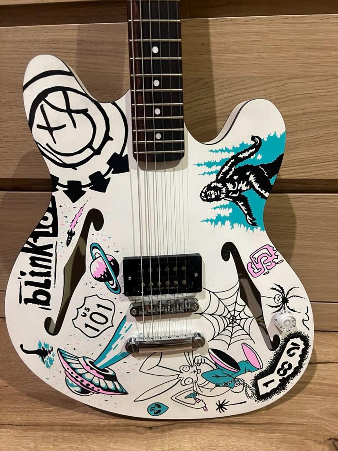 Tom Delonge Starcaster - Blinkcaster Guitar Replica - Etsy