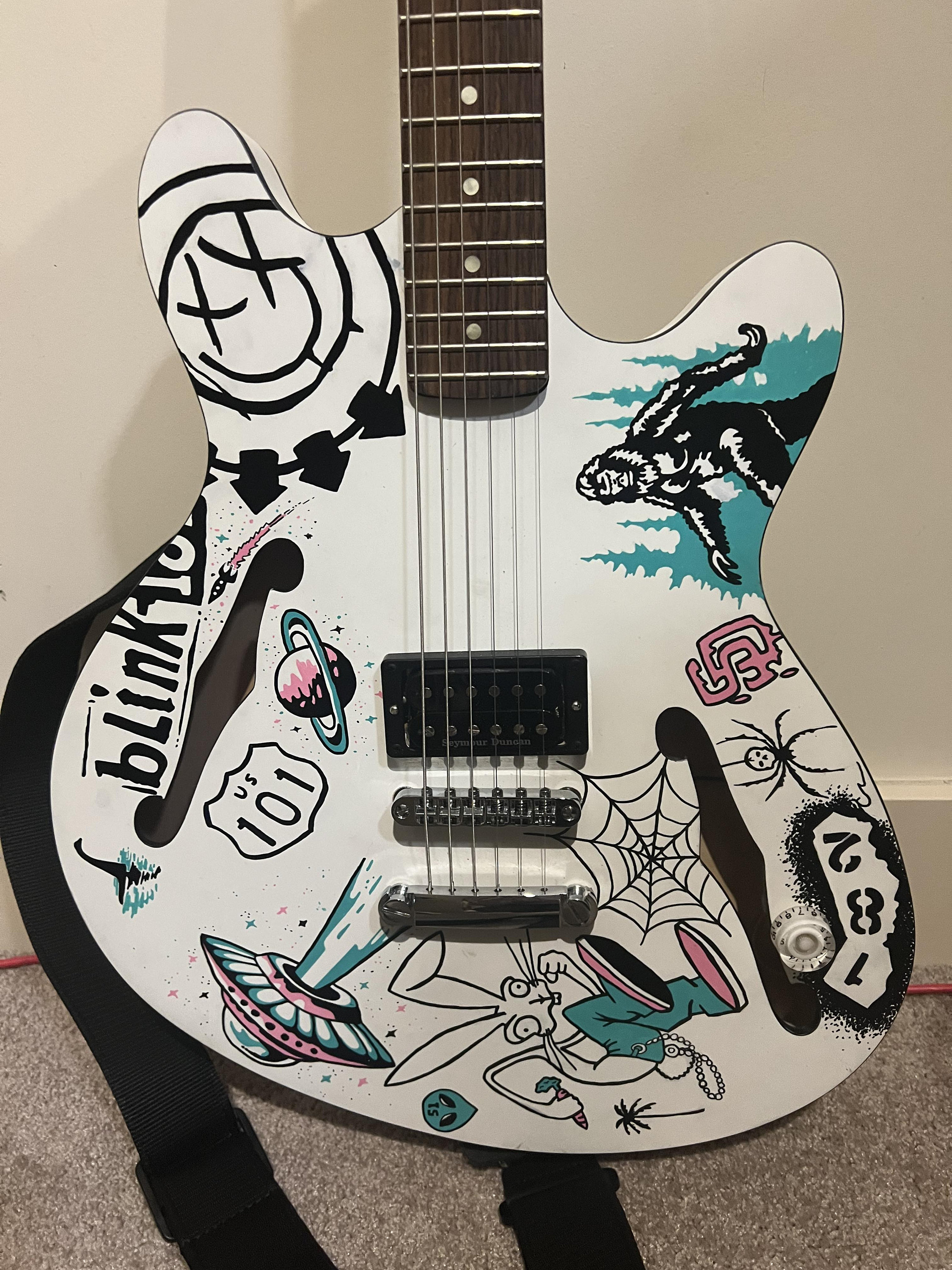 Tom Delonge Starcaster Blinkcaster Guitar Replica - Etsy