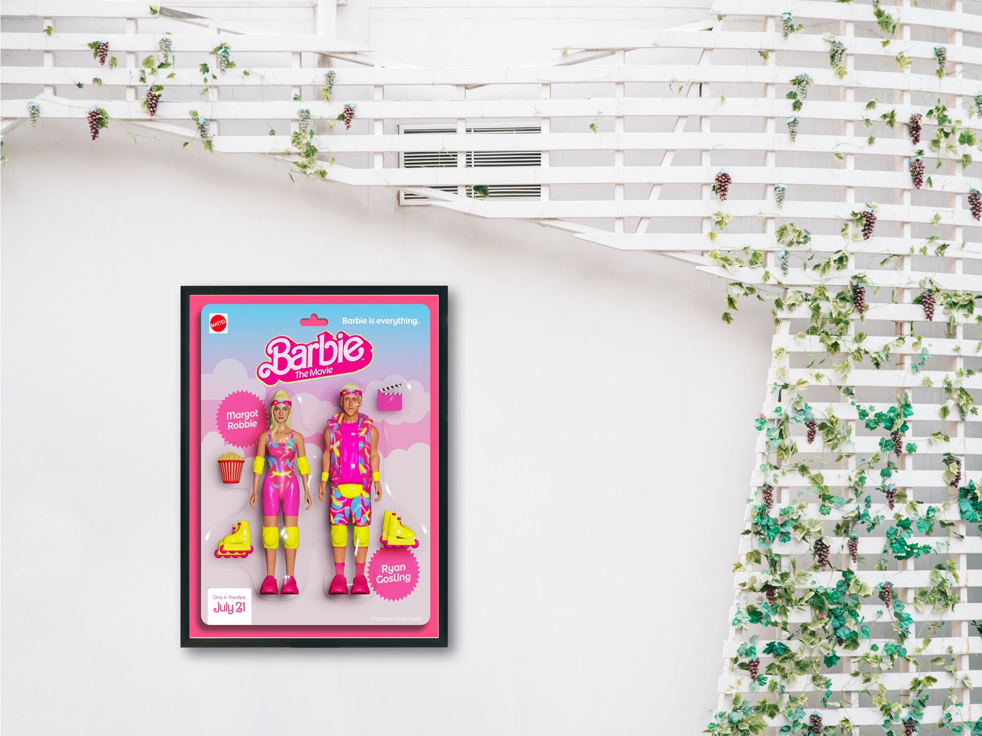 Barbie Movie Poster 2023 Film | Barbenheimer Room Decor Poster