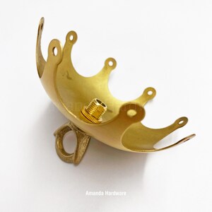 Modern Brass Bobeche Cover for Hanging Wind Chimes & Sun Catchers ...