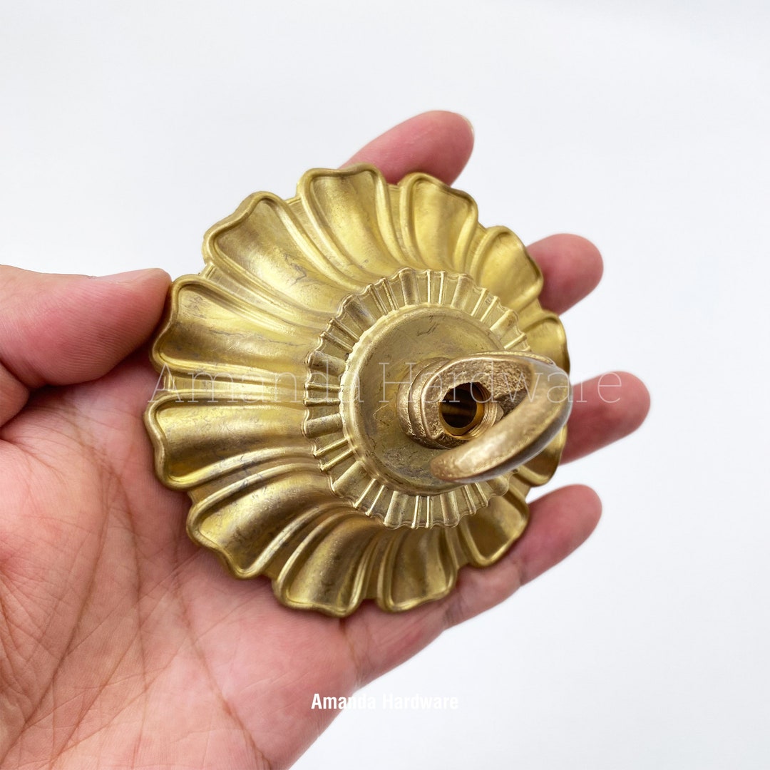 Floral Petal Cone Hook for Hanging Planters, Wind Chimes and Swag ...