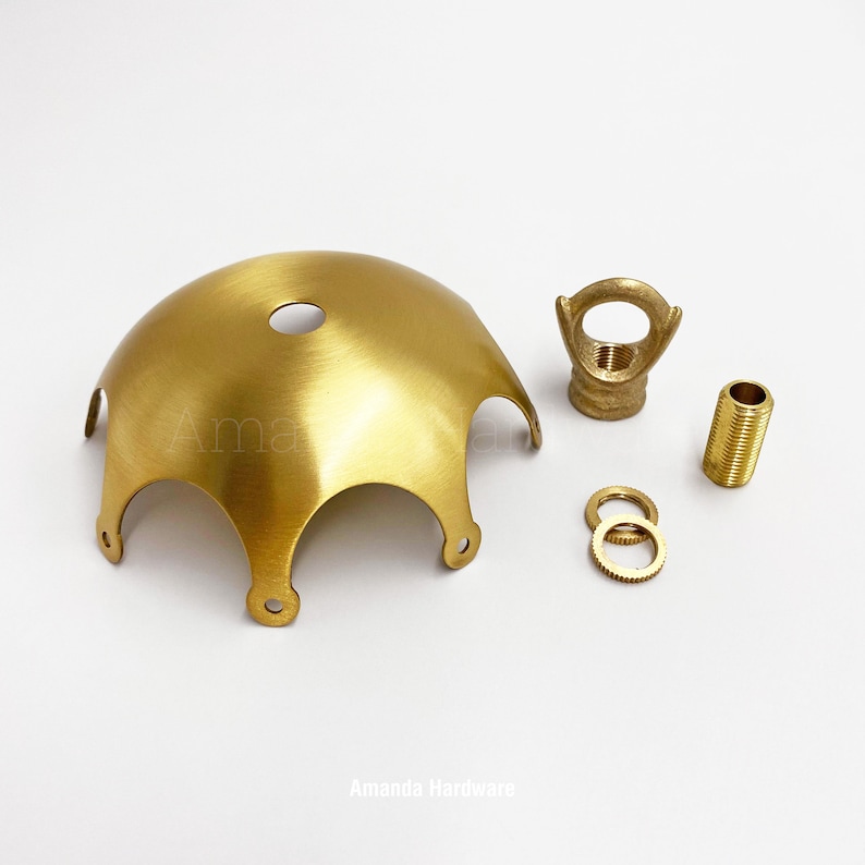 Modern Brass Bobeche Cover for Hanging Wind Chimes & Sun Catchers ...