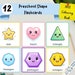 12 Printable Shape, Classroom Decor, Toddlers Preschool Early Learning ...