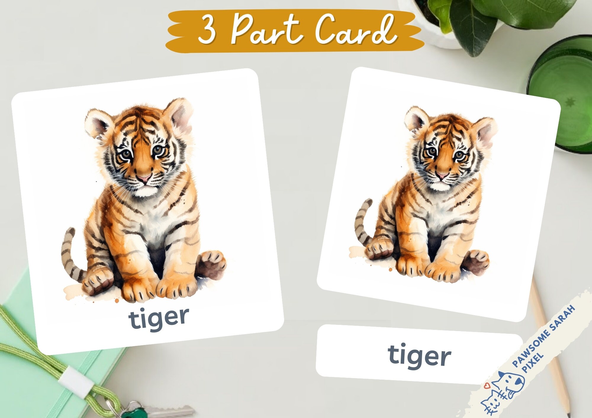 Printable Safari Animal, Classroom Decor, Toddlers Preschool Early ...