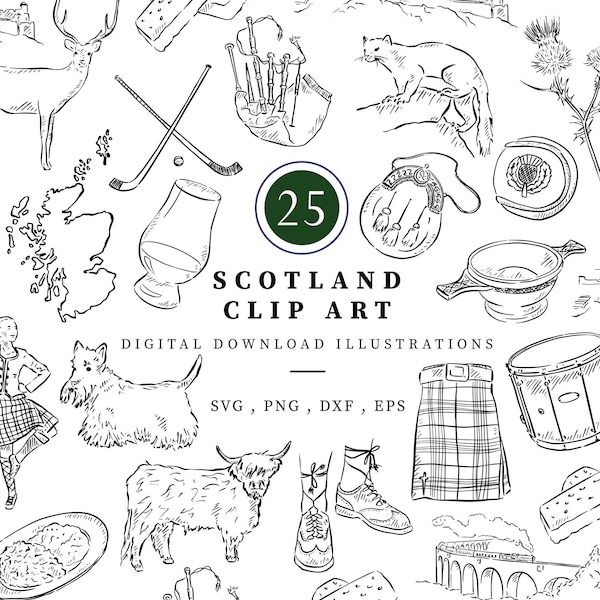 Scottish Doodles - Etsy UK
