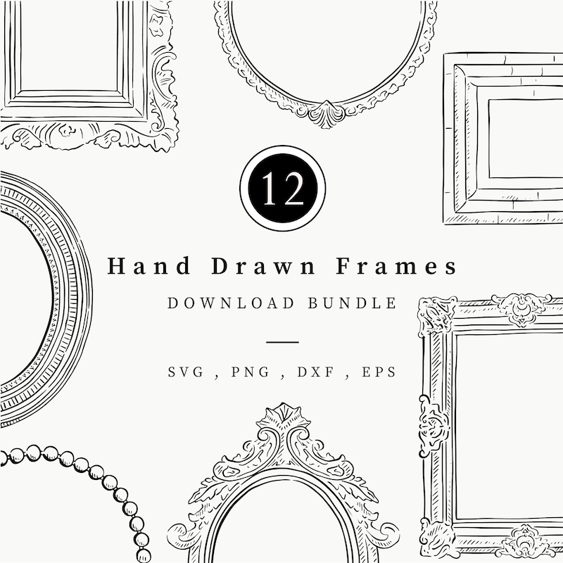 Clipart Frames - Etsy