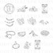 Curry Ingredient Clipart, 62 Svg, Png & Eps Files at 300 Dpi, Hand ...