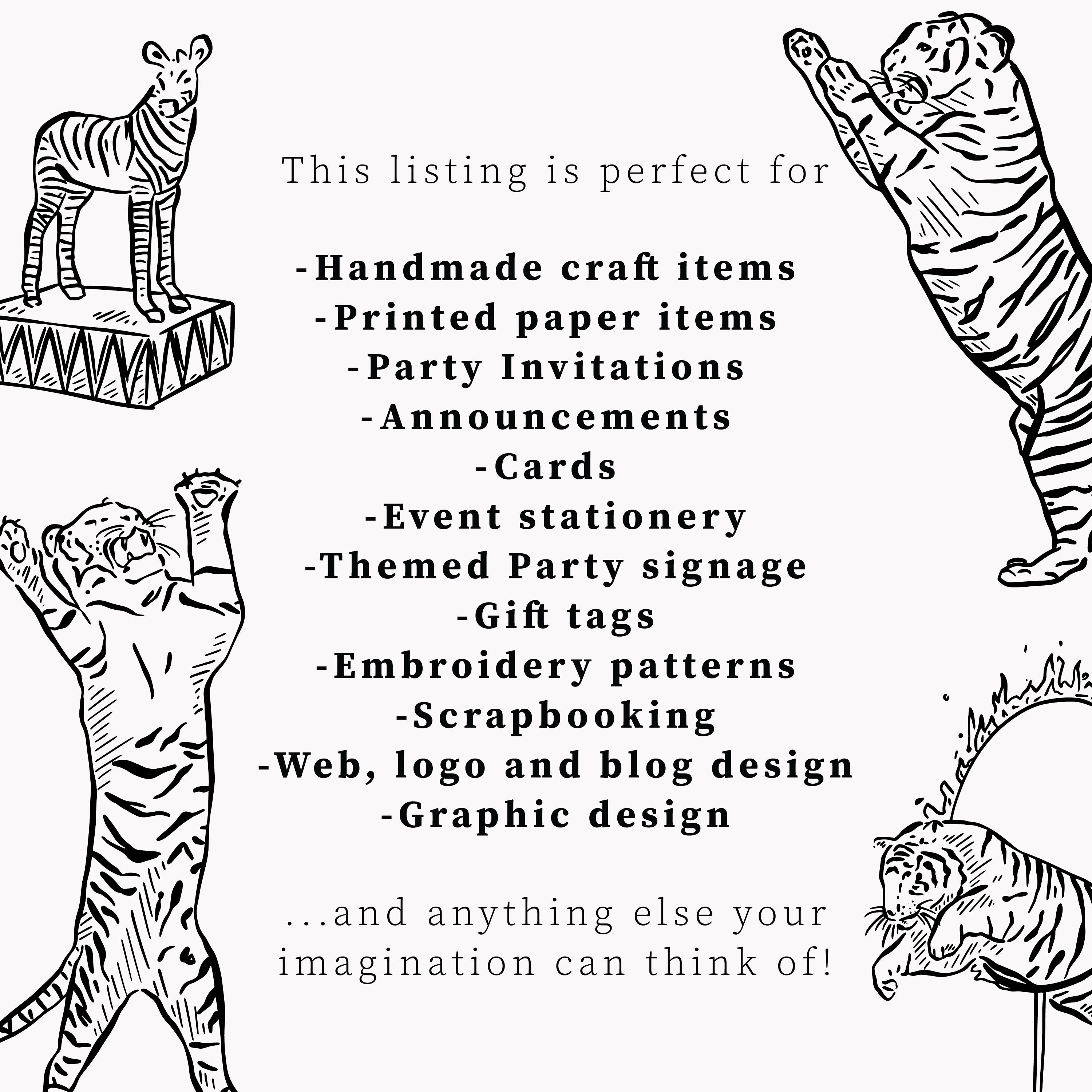 Circus Clipart, Circus Printable, Circus PNG SVG, Carnival Clip Art ...