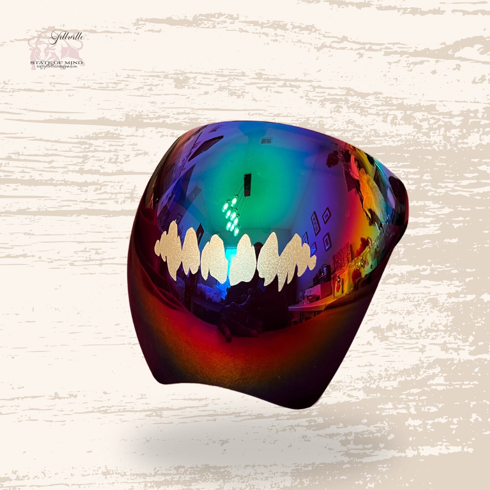 Mirror Image Full Face Transparent Safety Protective Frame, Face Shield ...