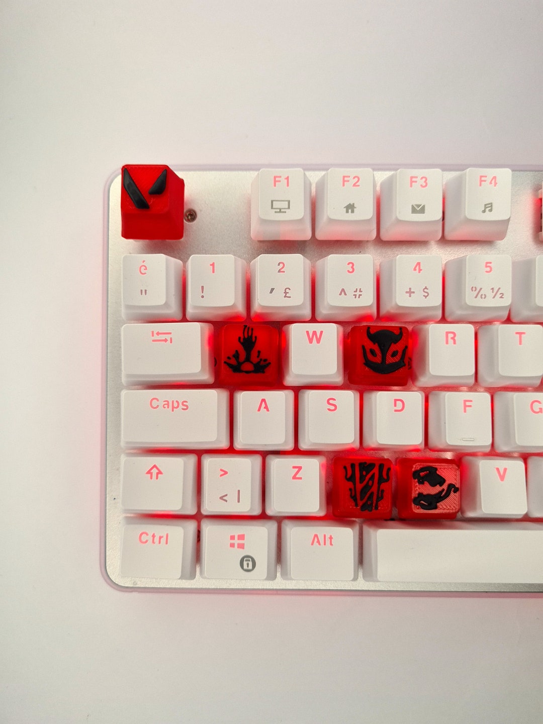 FADE Valorant Keycaps Agent Abilities OEM Profile Fits - Etsy