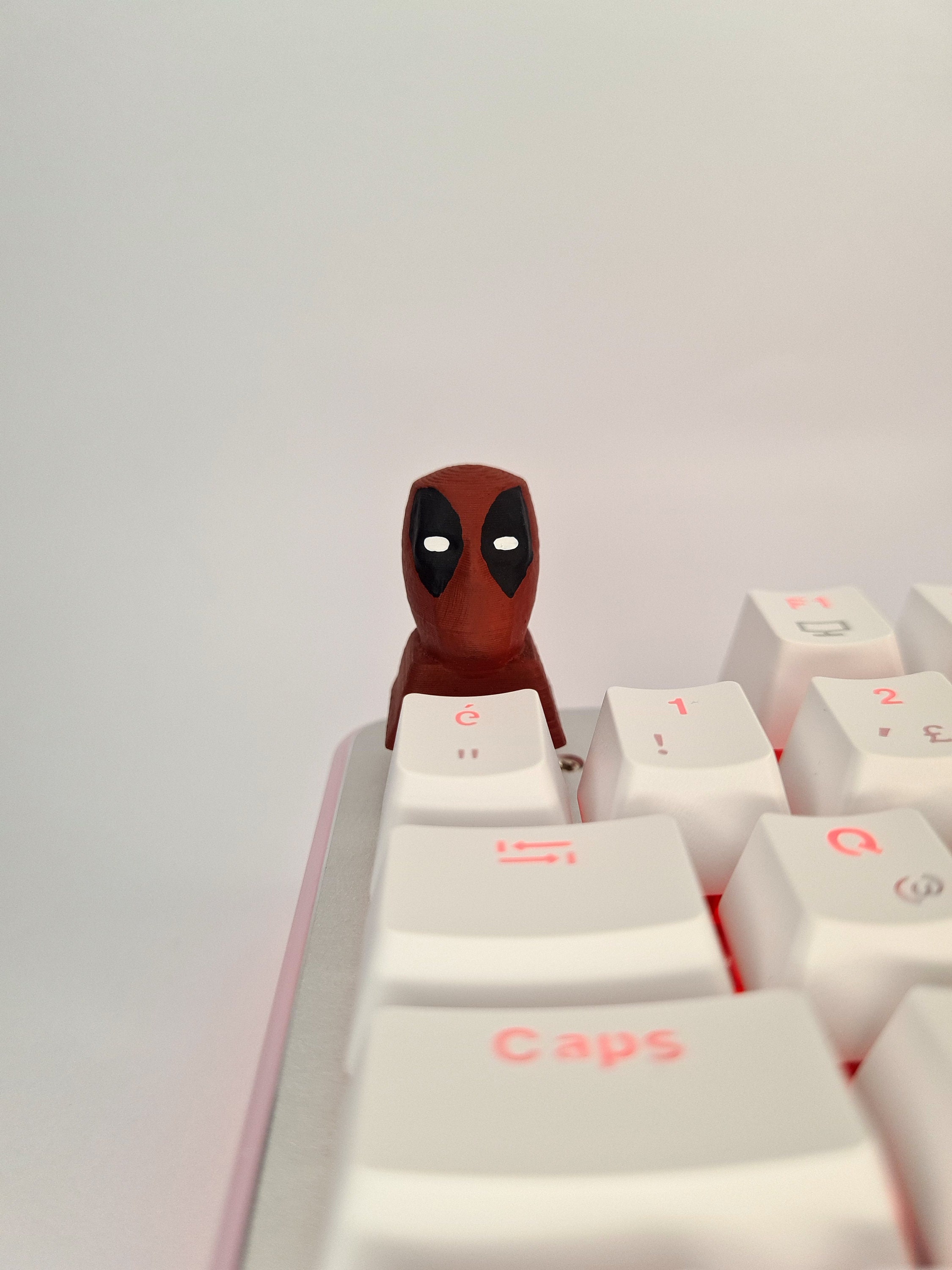 Deadpool Keycaps Deadpool Keycap Keycaps Artisan Keycap - Etsy Australia