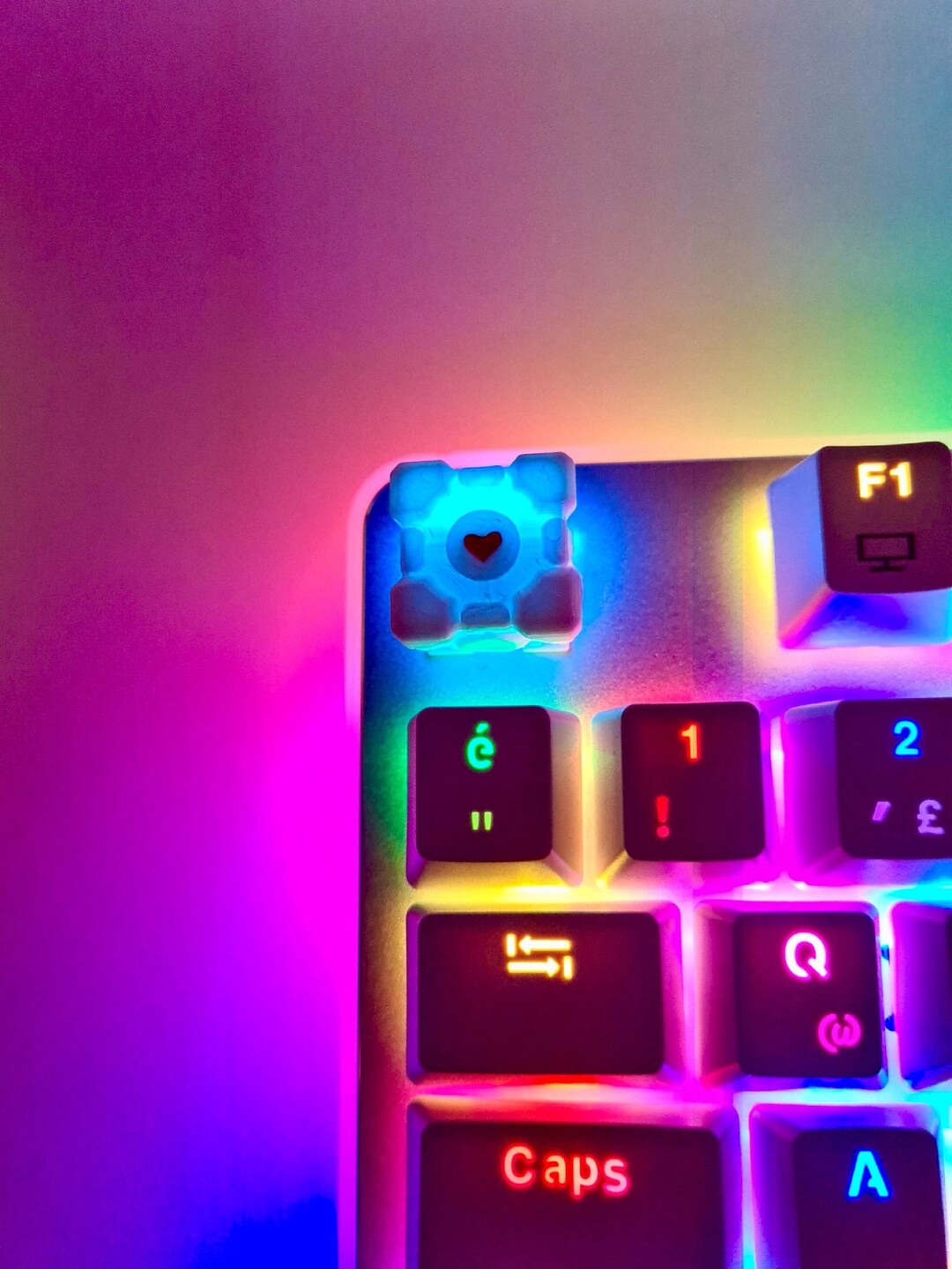 Portal Valve Figure Keycap Keyboard Accessory Cutom Keyboard Mechanical ...