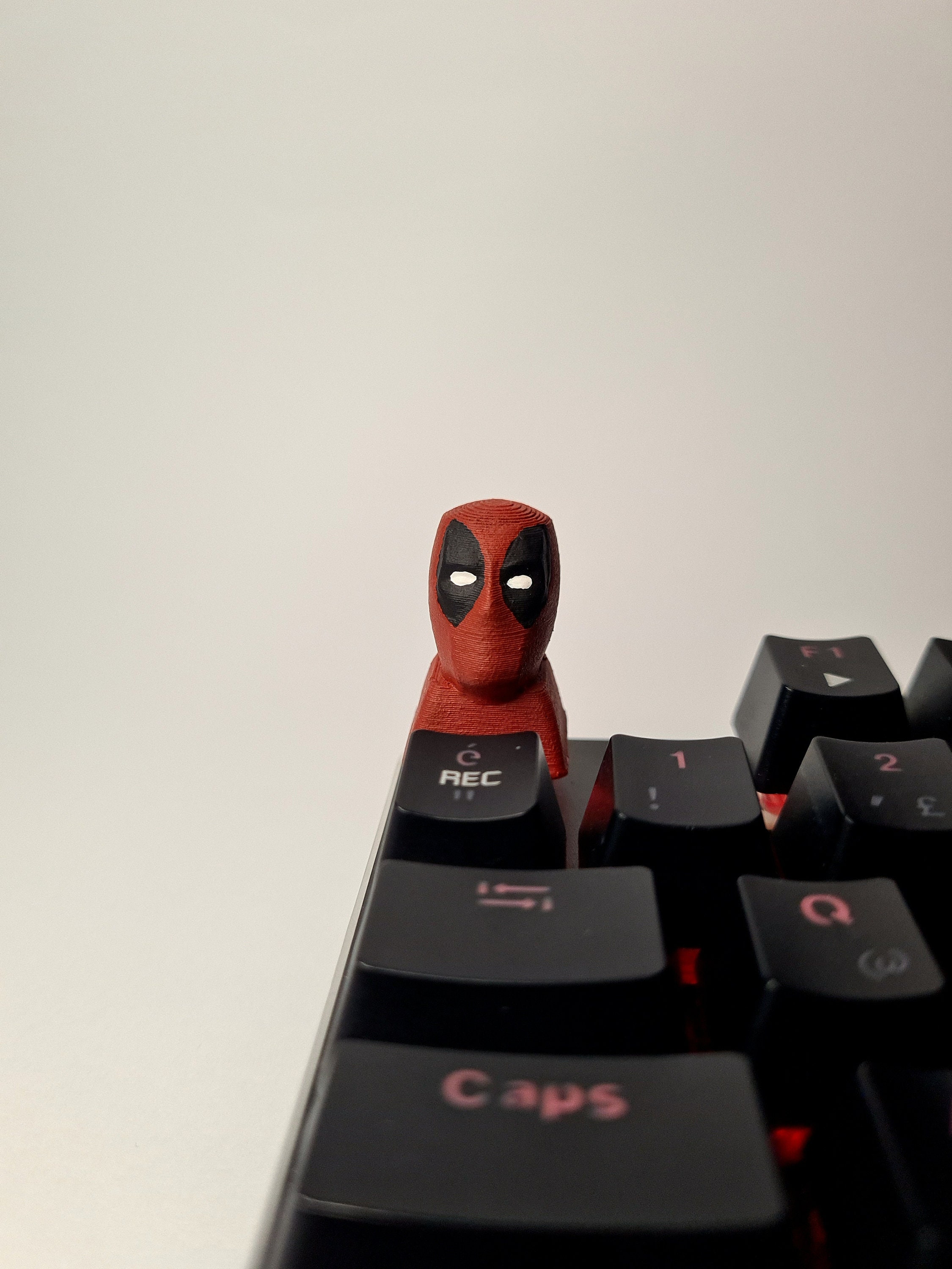 Deadpool Keycaps Deadpool Keycap Keycaps Artisan Keycap - Etsy Australia