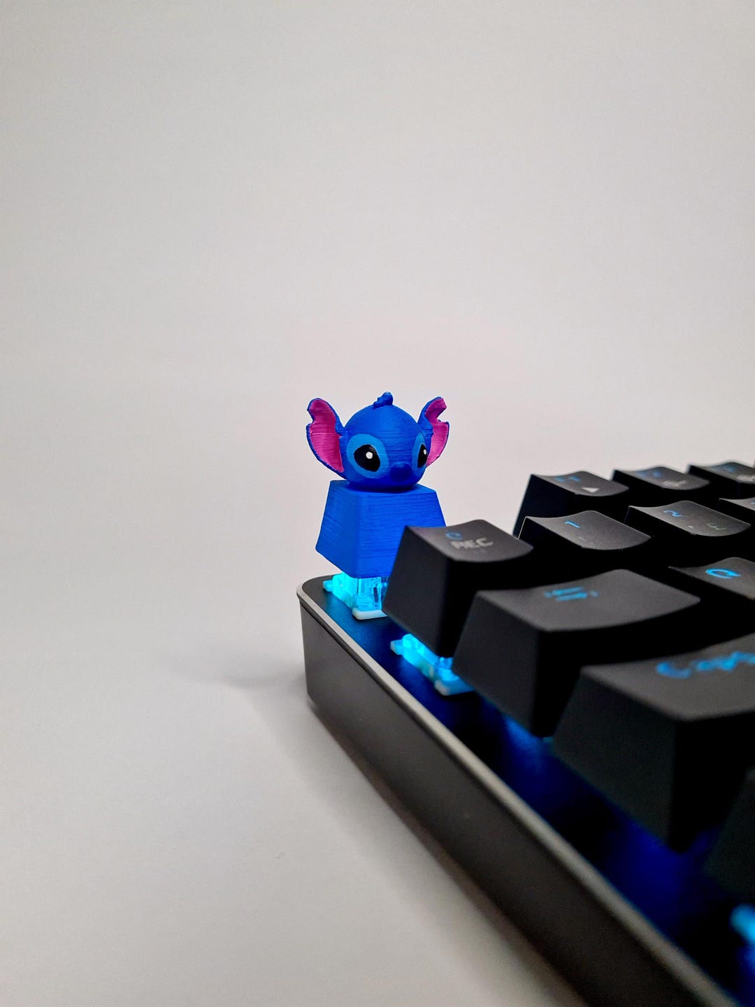 Stitch Figure Keycaps Keyboard Accessory Cutom Keyboard Mechanical ...