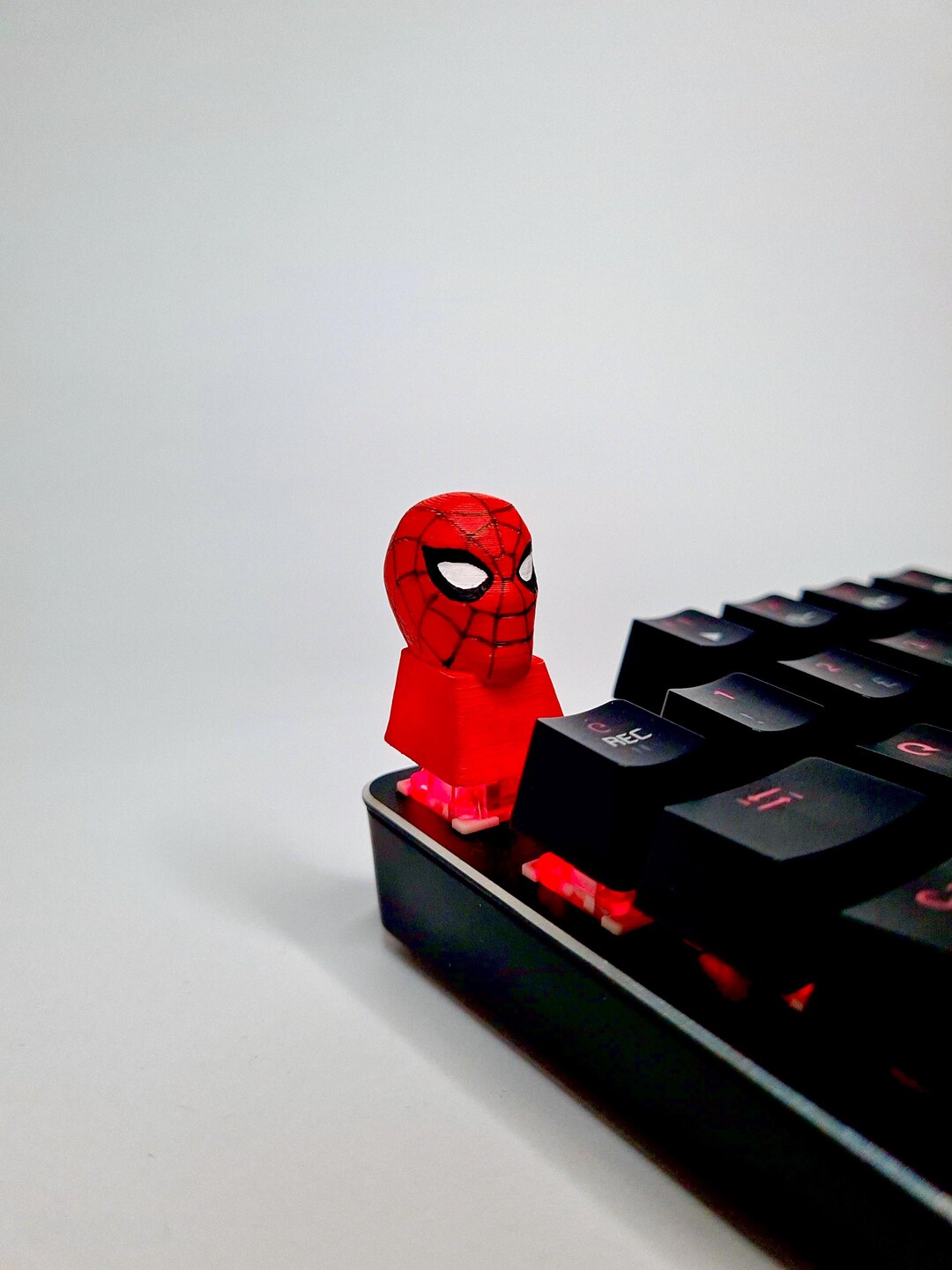 Spider-man Keycaps Handmade Resin Custom Artisan - Etsy