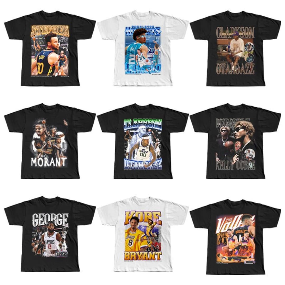 Basketball Graphic Tees multiple Styles - Etsy