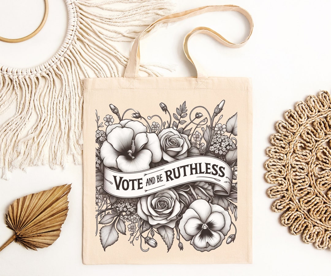 Vote Tote Bag | Feminist Gift | Ruth Bader Ginsburg Tote Bag | Vote ...