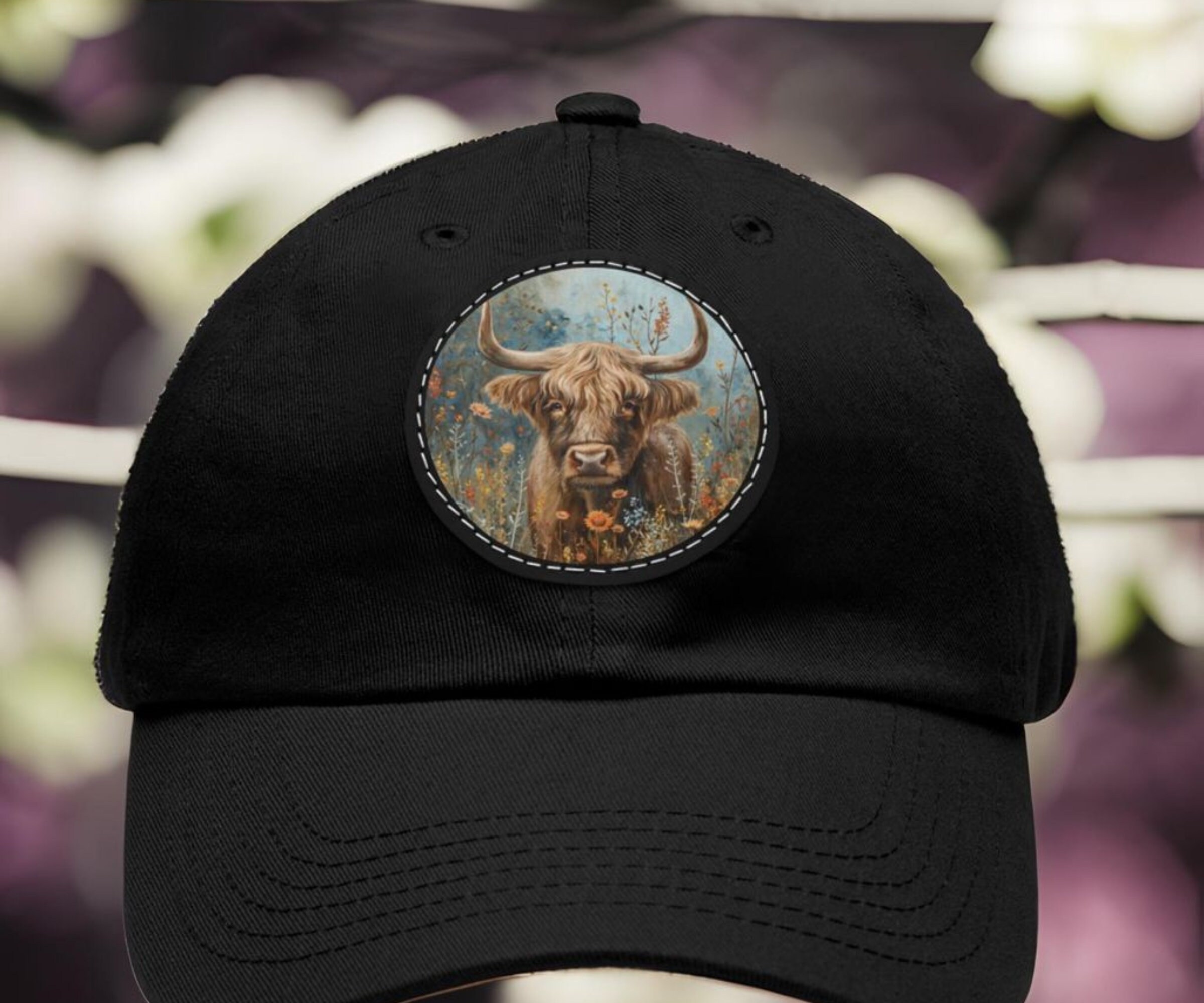Scottish Highland Cow Hat Cow Gift Unique Hat Farm Animal Hat Womens ...