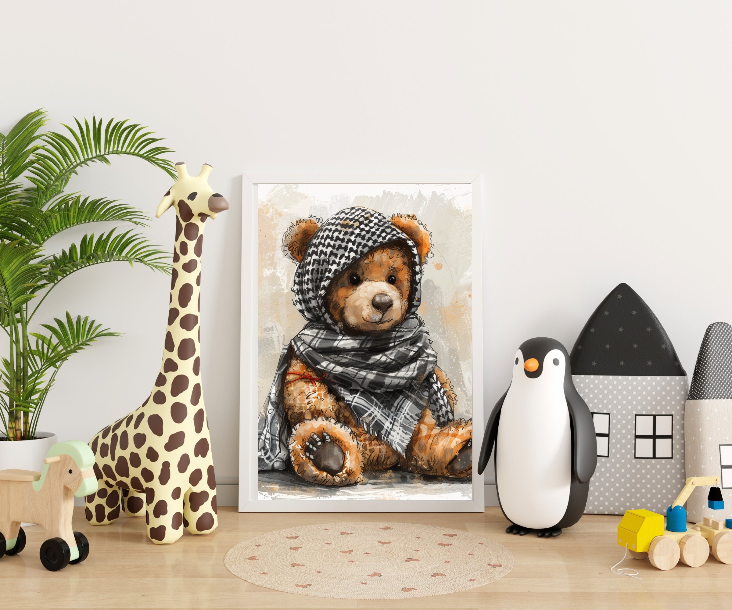 Palestine Wall Art Palestine Wall Decor Palestinian Nursery Palestine ...