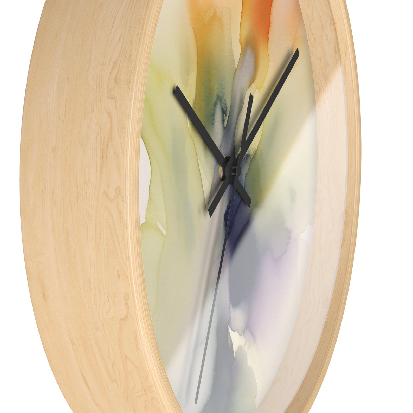 Alcohol Ink Wall Clock, Irish Handmade Wall Clock | Alcohol Ink ...