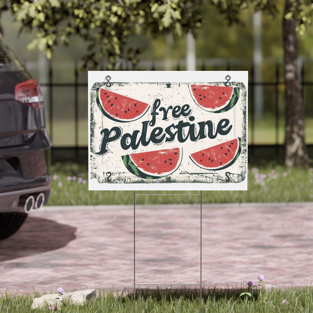Save Palestine Yard Sign, Palestine Yard Sign | Palestinian Lives ...