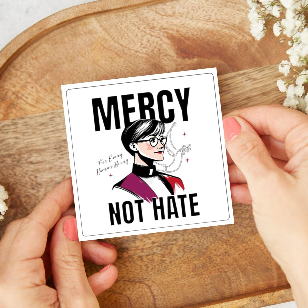 Have Mercy Sticker Preach Like Bishop Mariann Budde Social Justice ...