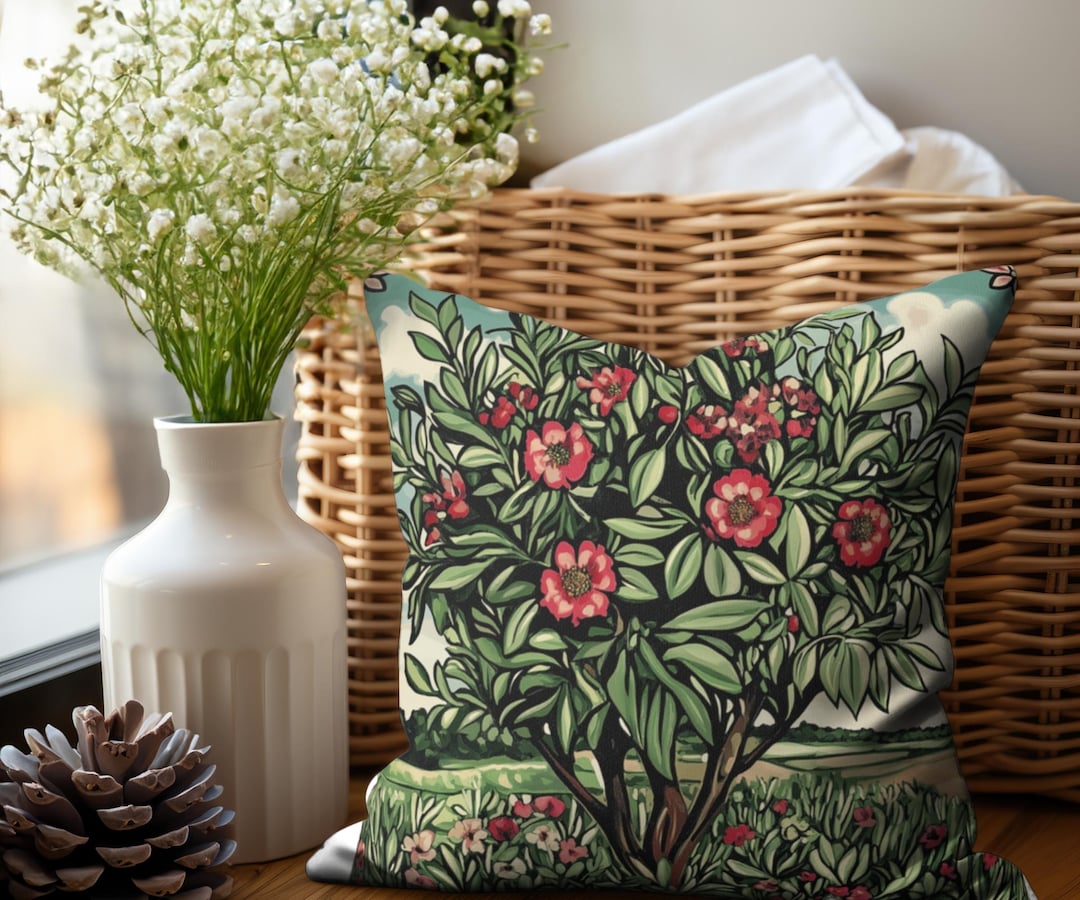 Palestine Poppy Art, Free Palestine Home Decor, Olive Tree, Throw ...