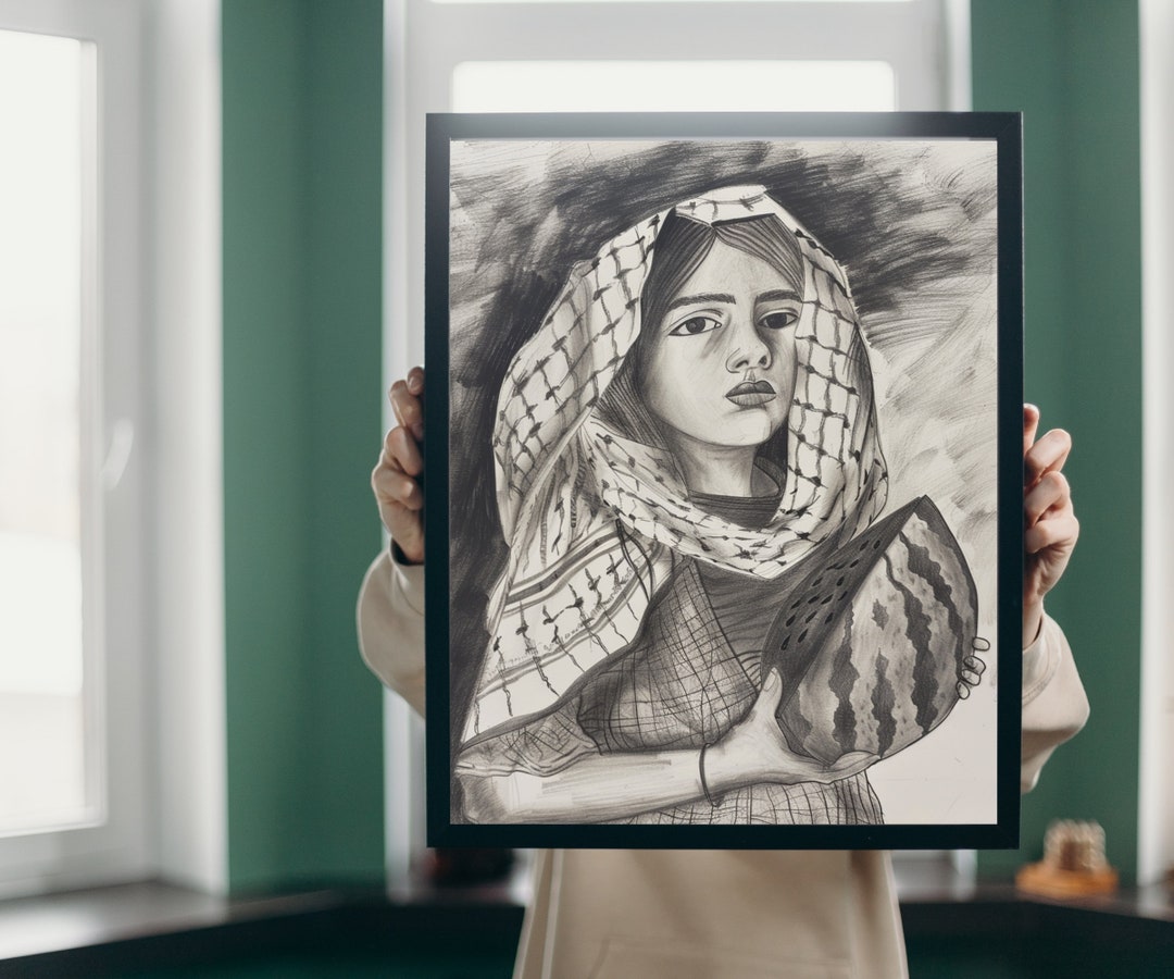 Palestine Prints Black and White Palestine Art Palestine Home Decor ...