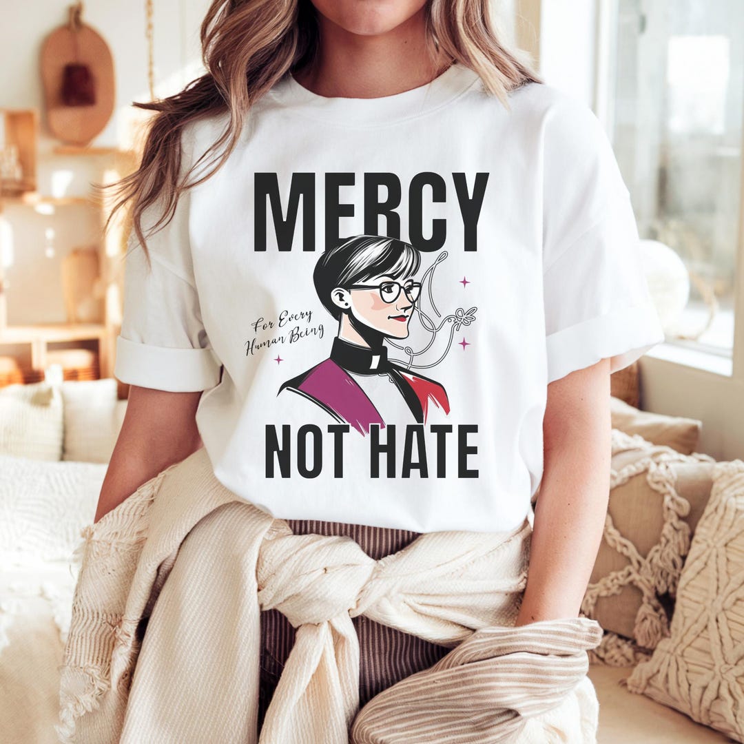 Bishop Budde Have Mercy T Shirt, Mercy and Grace, Divine Mercy, Women ...
