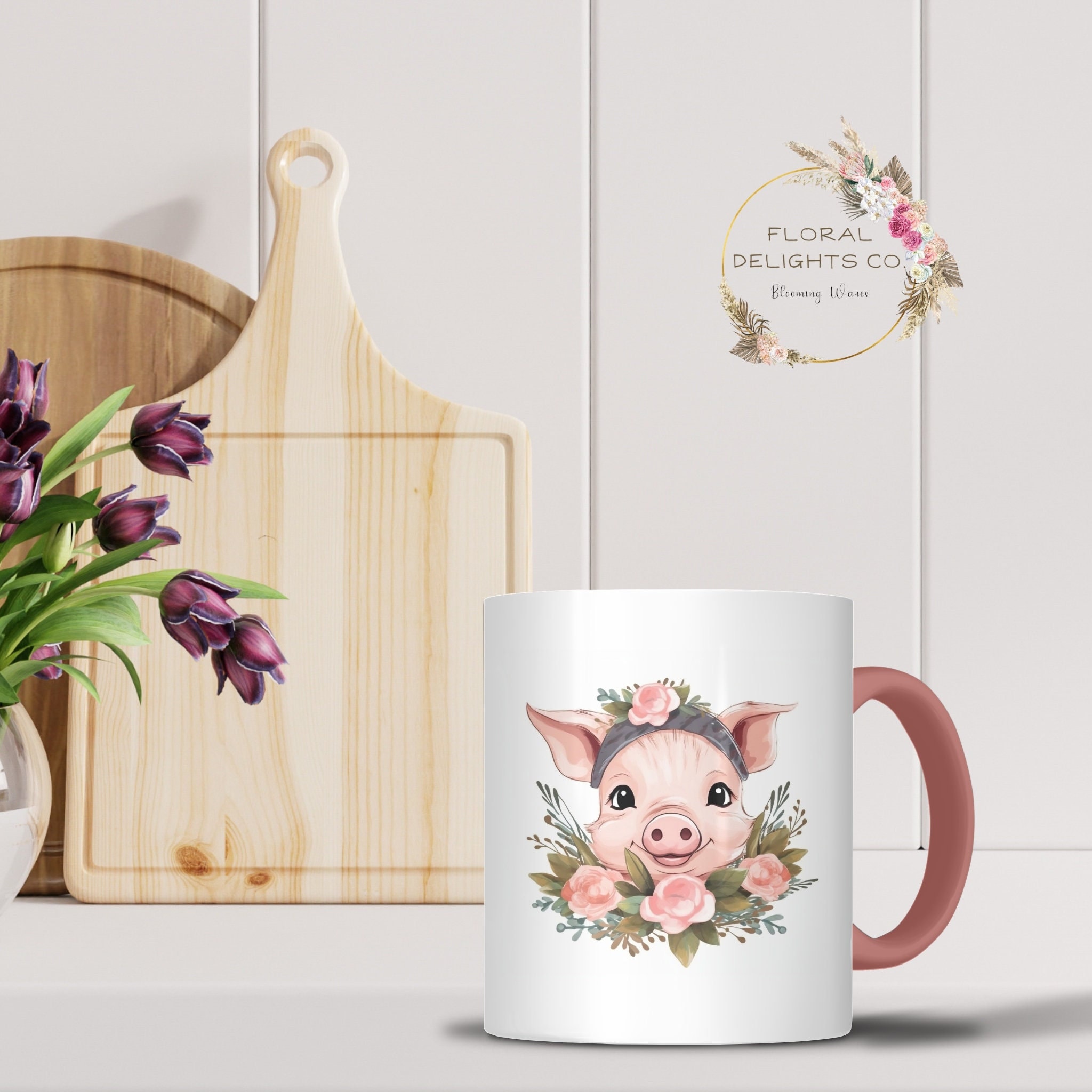 Flying Pigs Mug, Pig Owner Gift, Pig Lover Mug, Pig Coffee Mug, Farm ...