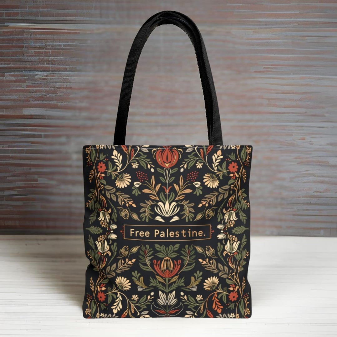 Free Palestine Tote, Arabic Clothing | Arabic Tote Bag | Palestinian ...
