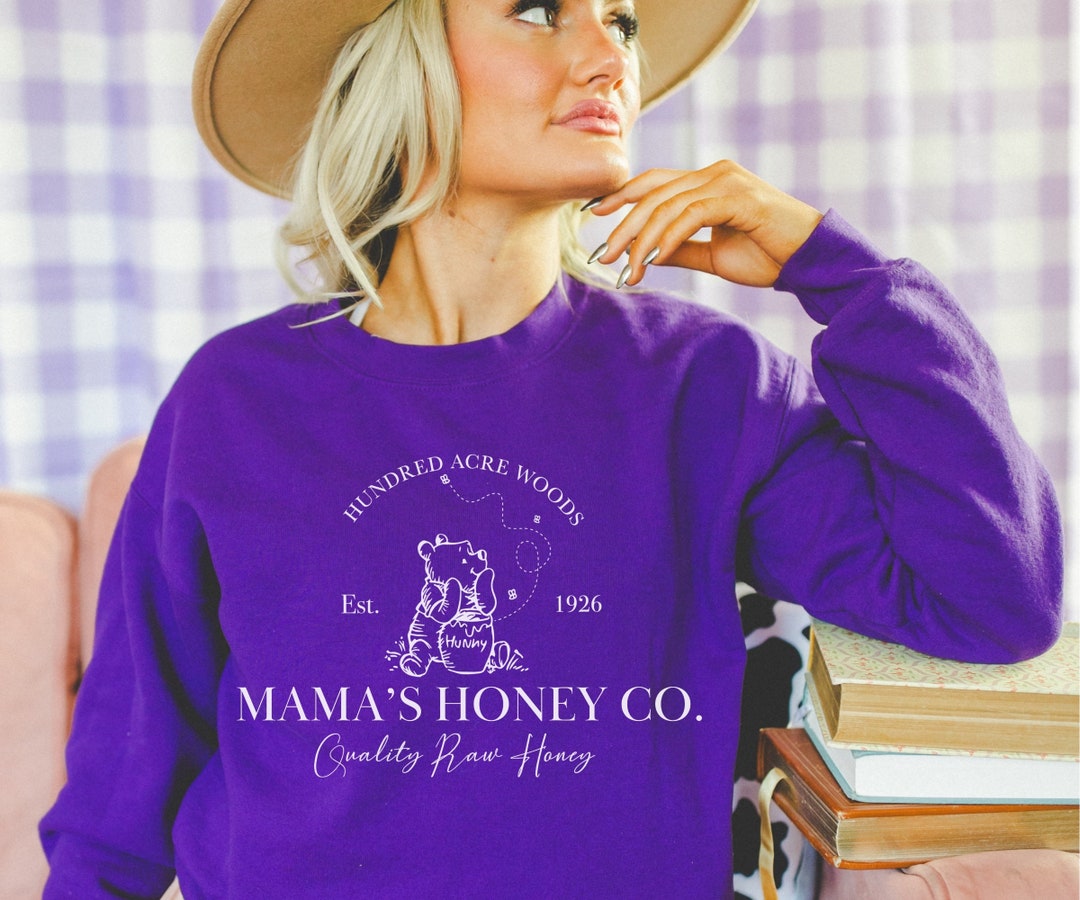 Mama Pooh Bear Sweatshirt | Mama Bear Gift for Mom | Winnie the Poo ...