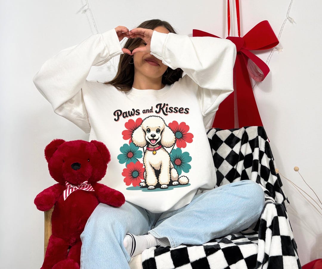 Standard Poodle Dog Sweater, Poodle Mom Gift, Funny Dog Lover Sweater ...