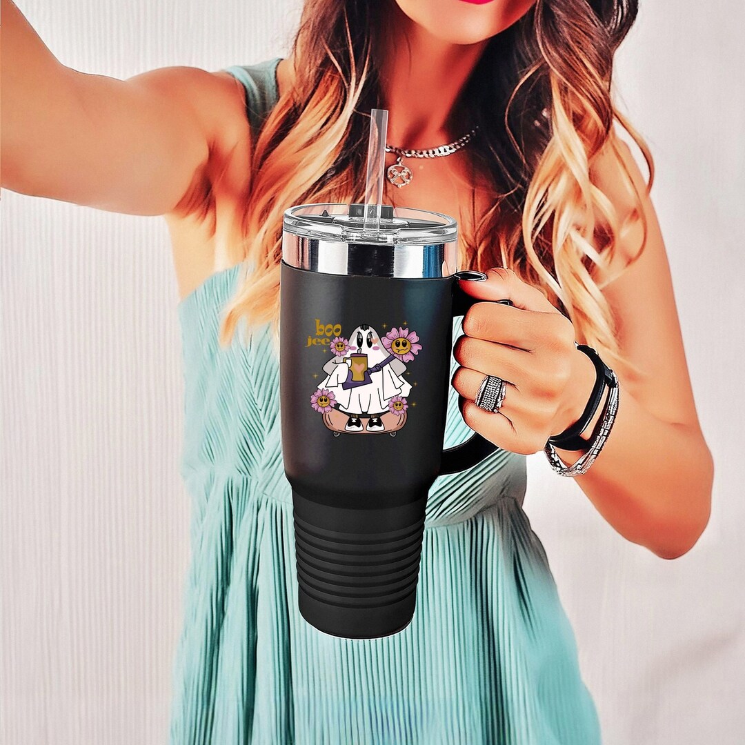 Boojee Ghost Tumbler | Boogie Halloween Stanley | Boo Jee Ghost ...