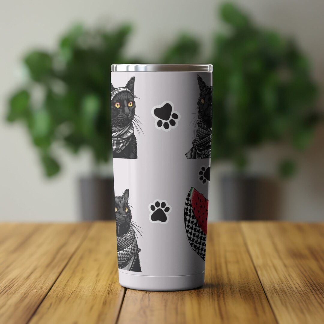 Cats for Palestine, Free Palestine Sticker, Support Palestine, Cat ...