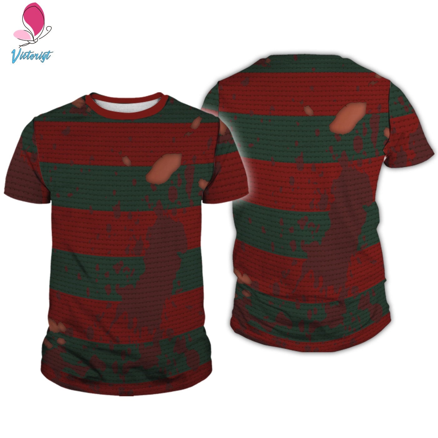 Horror Legend Cosplay | Freddy Krueger Halloween 3D Hoodie sold by ...