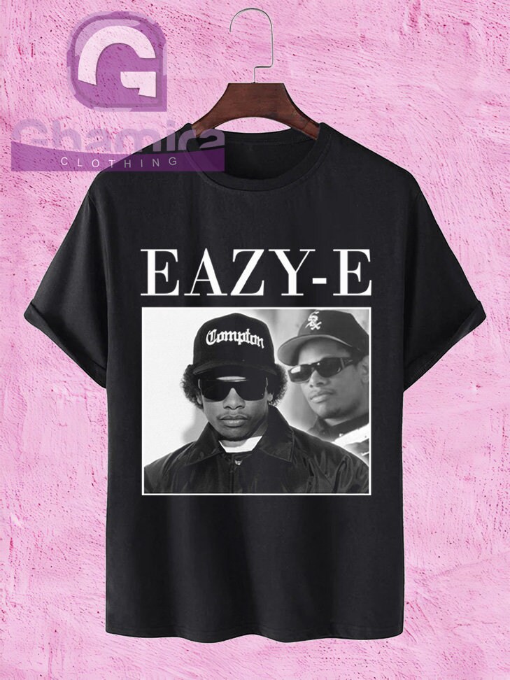 EAZY-E Homage T Shirt, Eazy E Tour Fan Shirt, 90s Retro Vintage Rap Hip ...