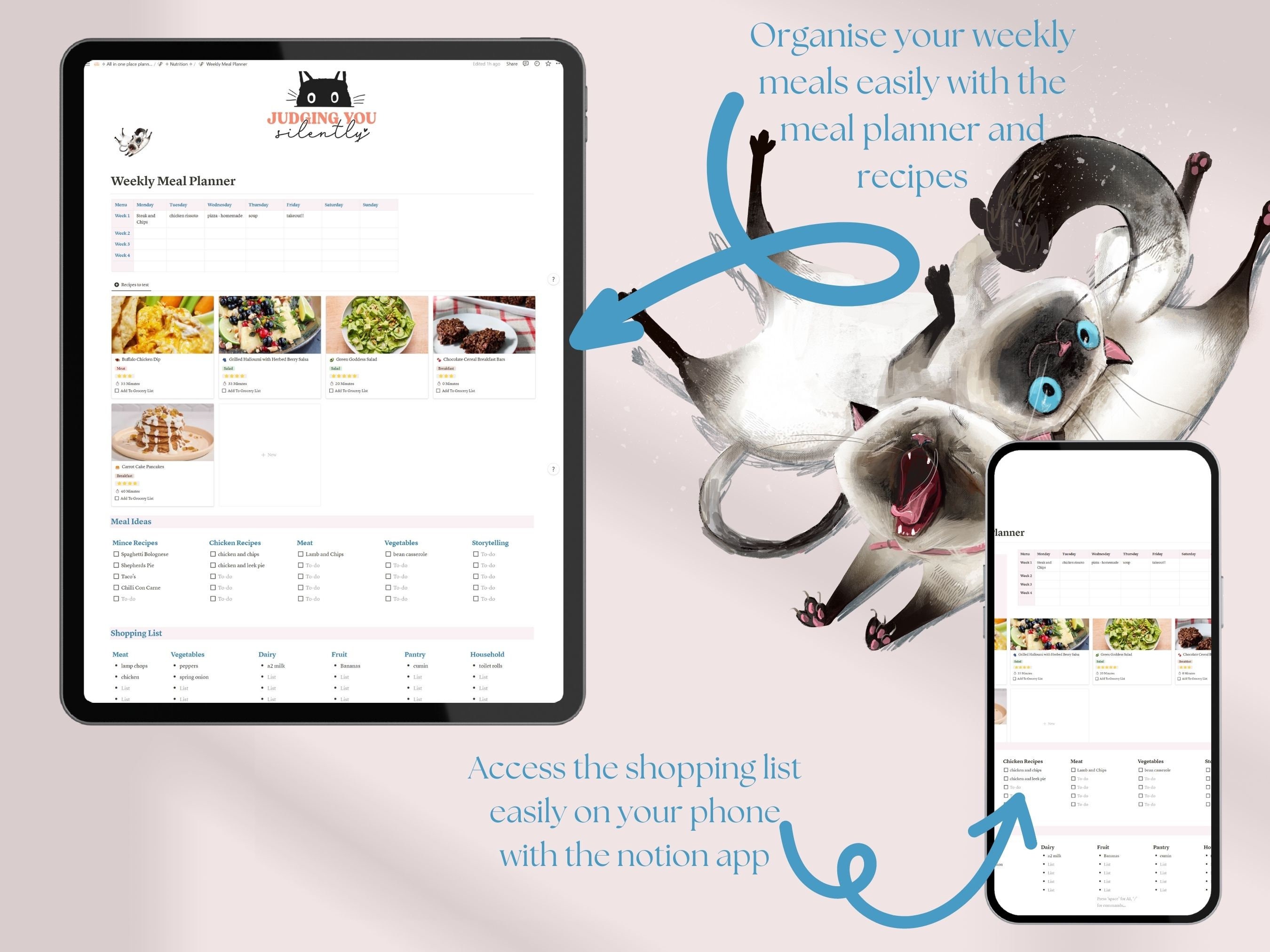 Aesthetic Notion Template, Digital All in One, Notion Dashboard. Crazy ...