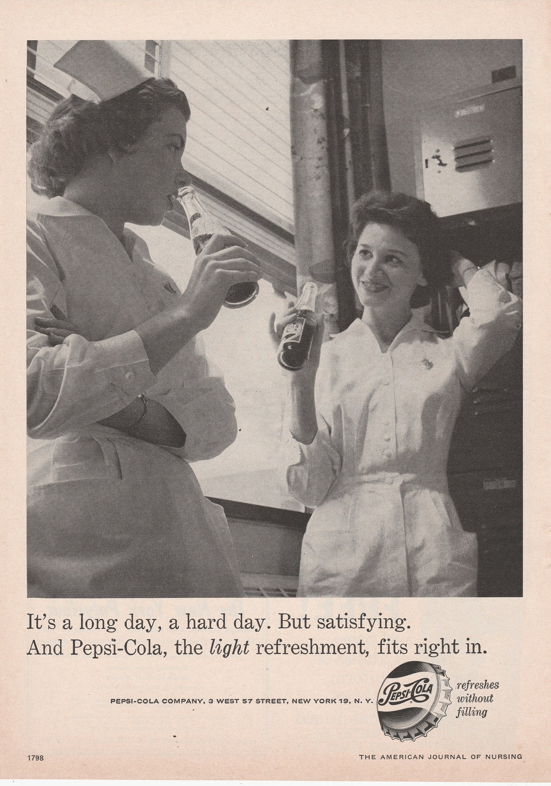 B & W Pepsi Print Ads - Etsy