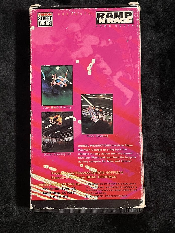 VHS Ramp N Rage used - Etsy