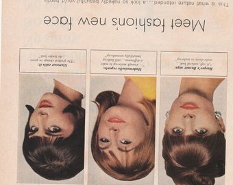 Rare Vintage 1969 Max Factor Cosmetics Print Ad - Etsy